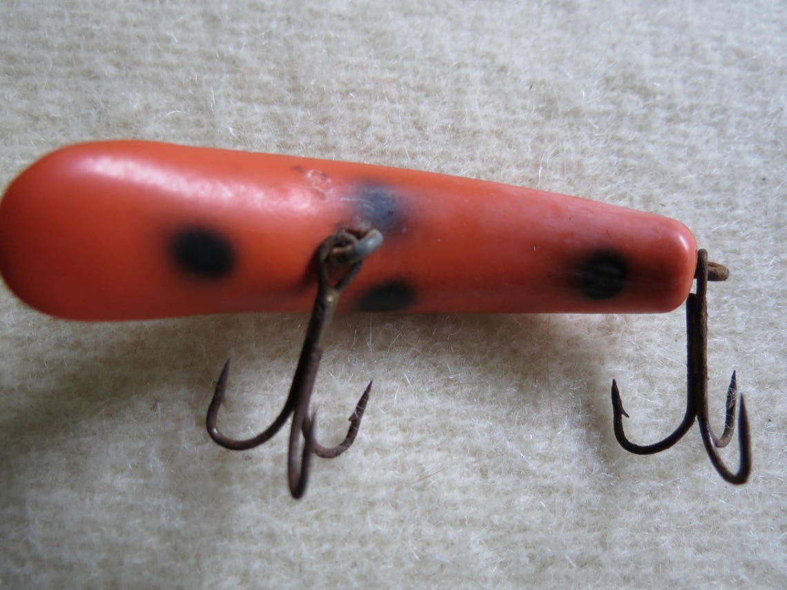 Antique Plastic Fishing Lure Old Unmarked Fish Bait Used - Etsy