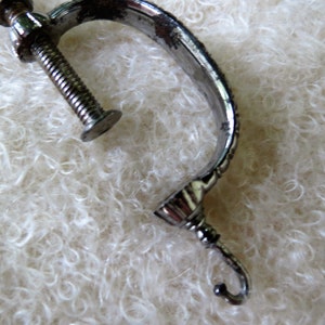 Georgian Cut Steel Sewing Clamp 1700's Rare Early Sewing Item Great ...