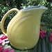 Hall Pitcher Vintage Yellow Pottery Pitcher Excellent - Etsy