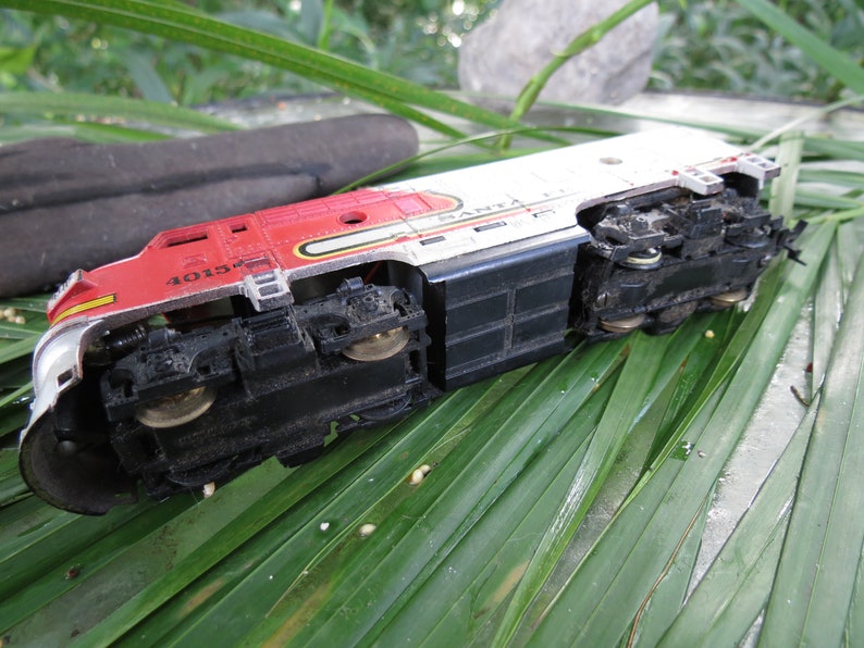 Toy Train Locomotive Antique Tyco Train Engine Made in - Etsy