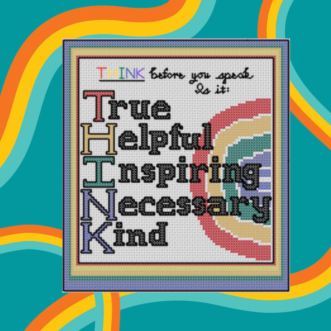Think Before You Speak Rainbow Sampler for Teachers and Parents Cross ...