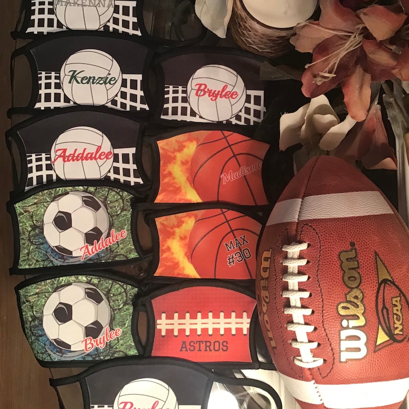 Soccer Face Mask - Etsy