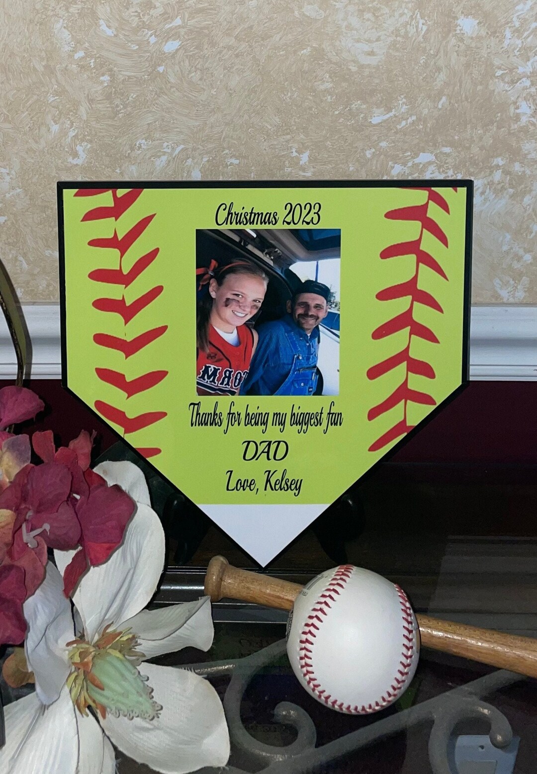 Christmas Baseball Gift Dad Grandpa Mom Softball Gift Dad - Etsy