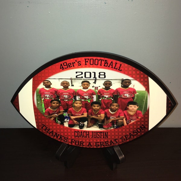 Football Plaque - Etsy