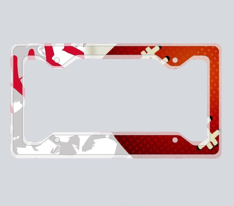 Baseball Football or Add Wrestling Matching License Plate Frame ...