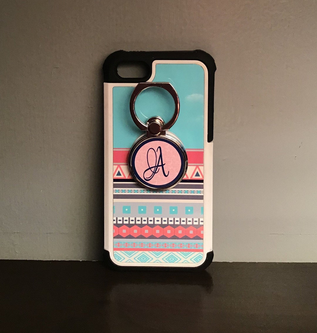 Glitter Design Phone Stand Round Made of Metal With Rotating Ring ...