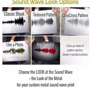 Metal Wall Art Metal Signs Custom Sound Wave Art Metal Art Metal ...