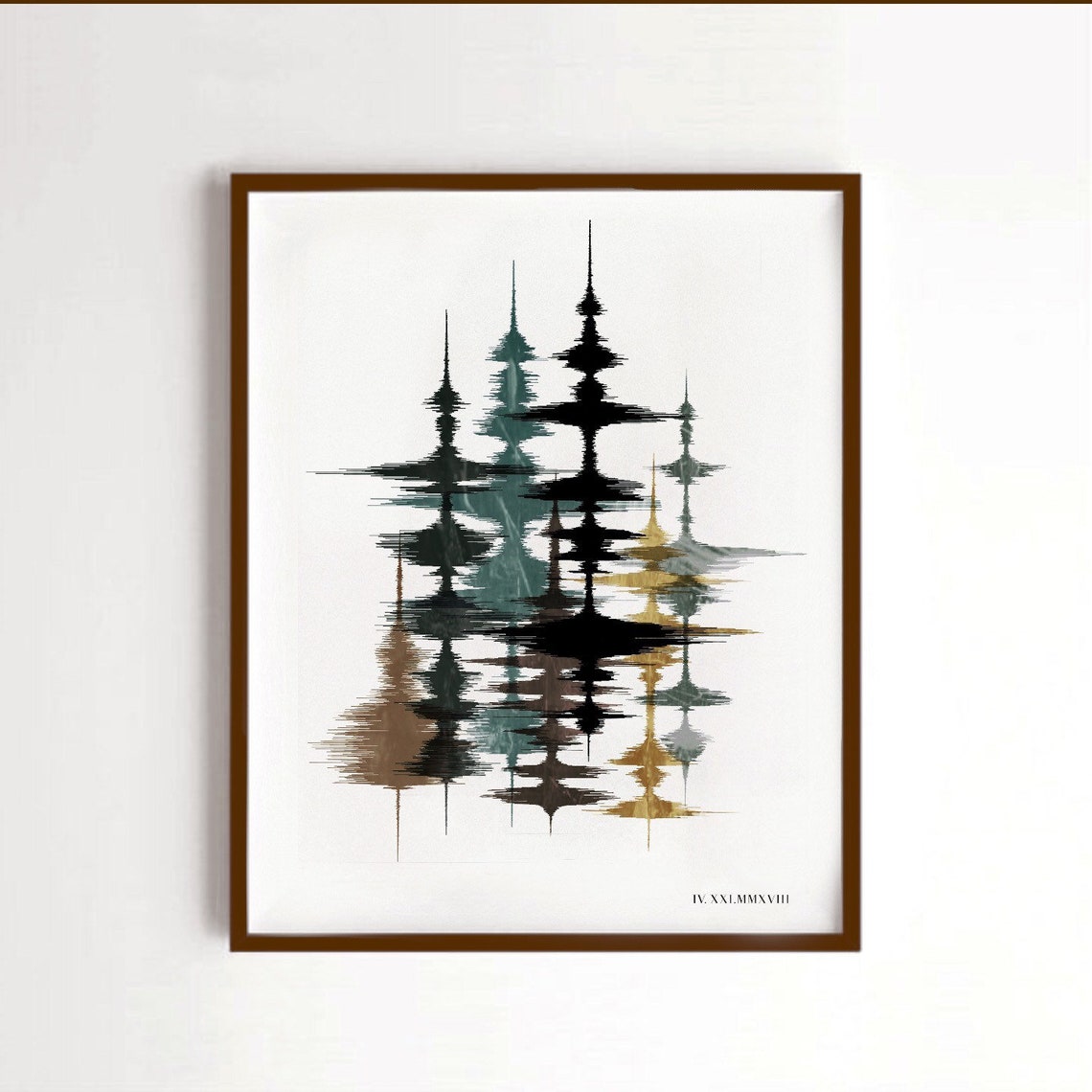 Modern Name Art Family Name Established Sign Family Name | Etsy