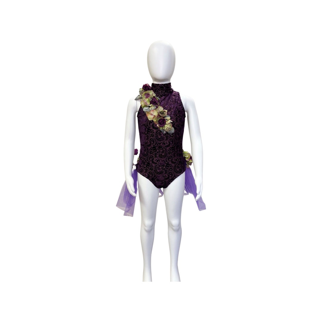Competitive Dance Costume - Child Dance Costume - Acro Costume ...