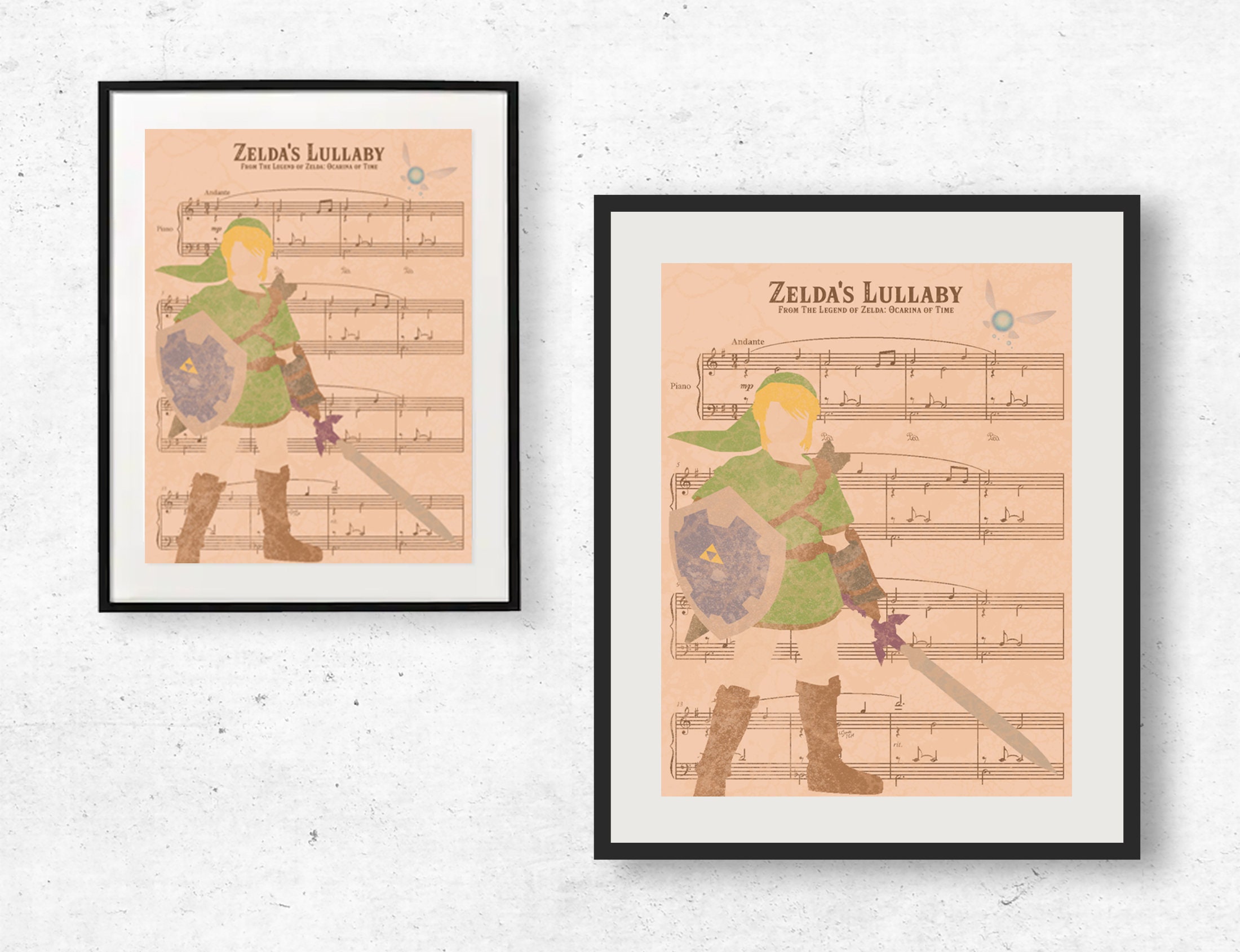 Link the Legend of Zelda Zelda's Lullaby Custom Theme Tune - Etsy UK