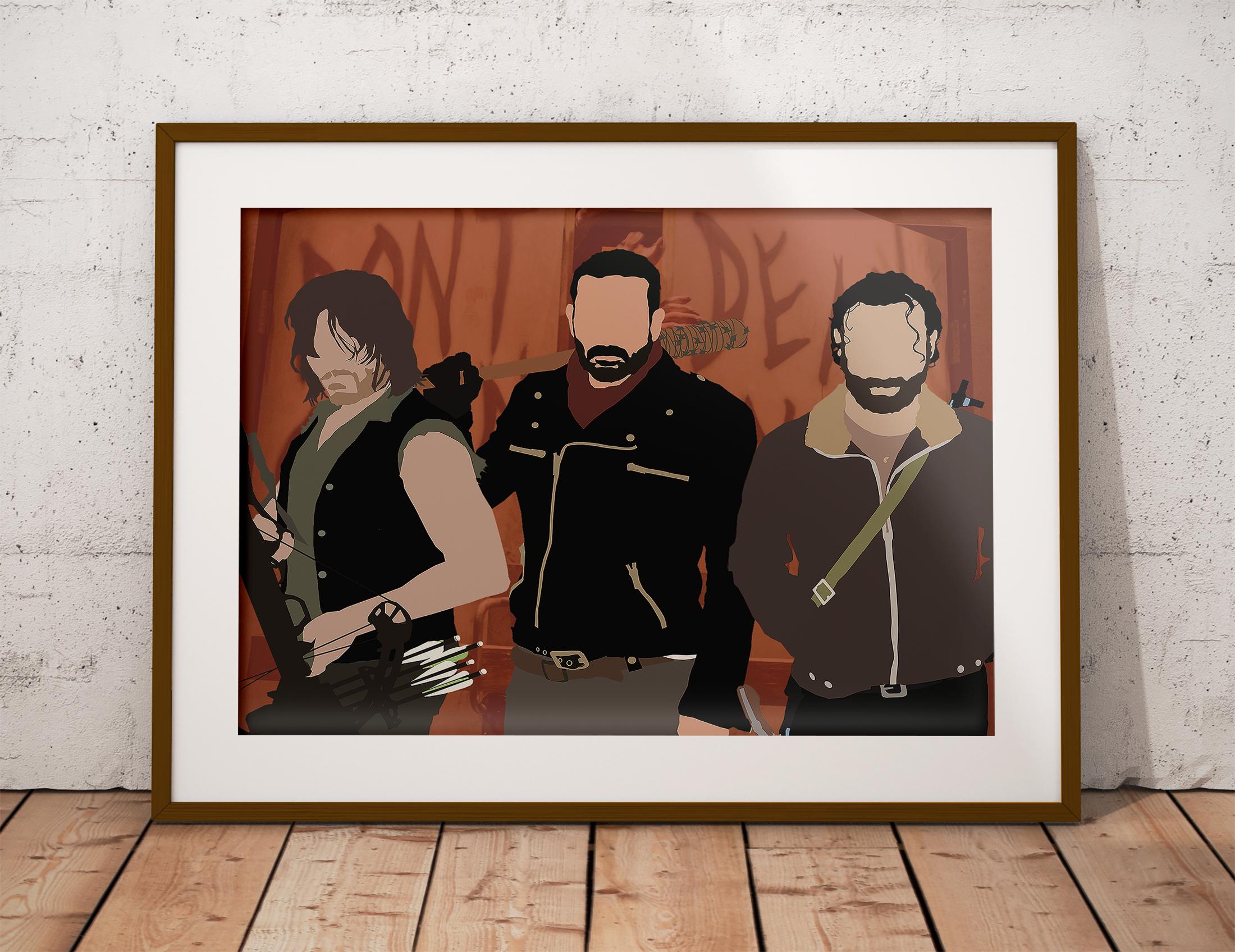 Rick Grimes Stripverhaal Behang Walking Dead Strips Online Lezen Of