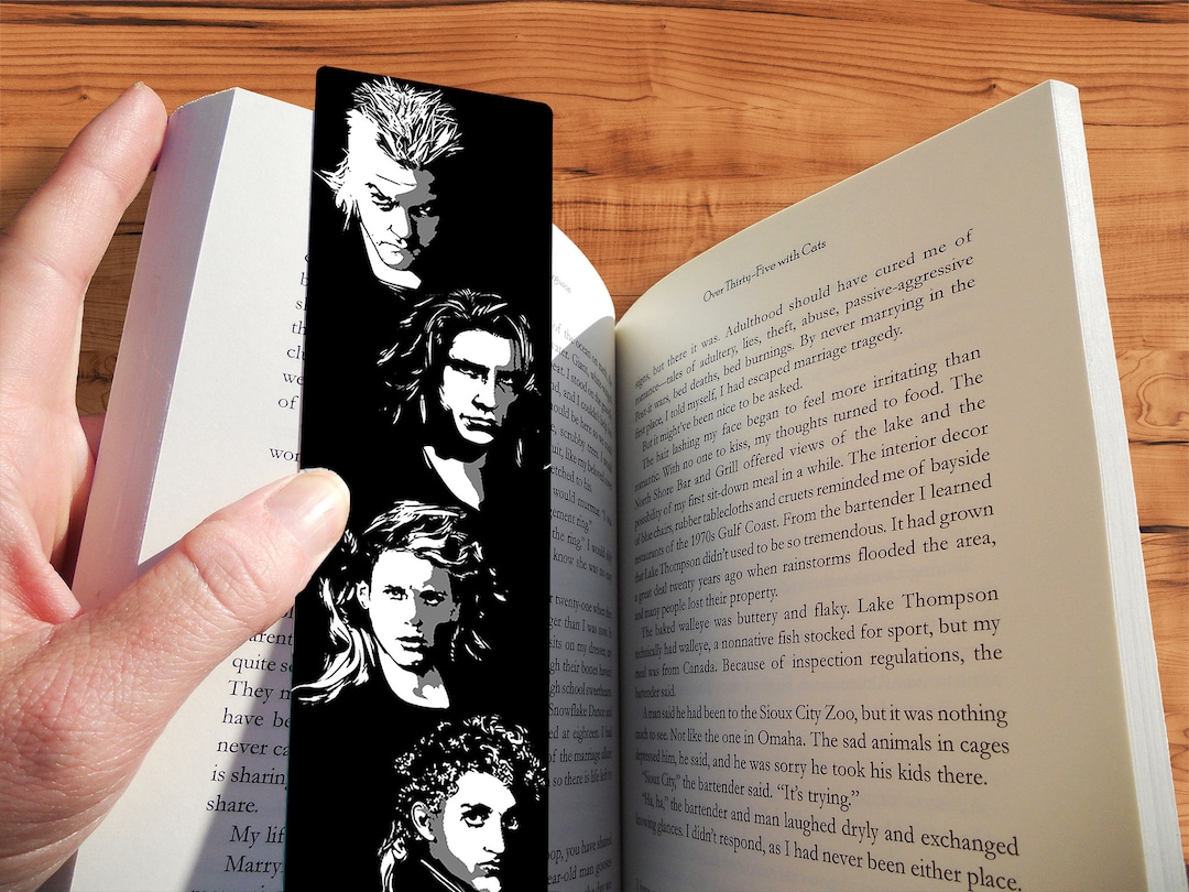 The Lost Boys Handmade Supernatural 80s Horror Vampire Bookmark With ...