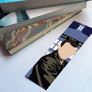 9th Doctor Who Handmade Sci-fi Bookmark With Minimalist Style Art Print ...