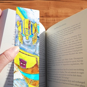 Bumblebee Transformers Bookmark Sketch Style Art Geeky Autobot Fan Gift ...