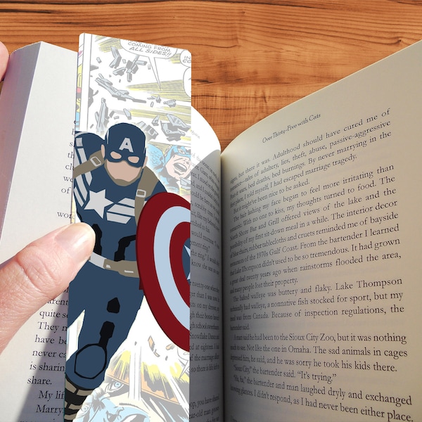 Avengers Bookmark - Etsy