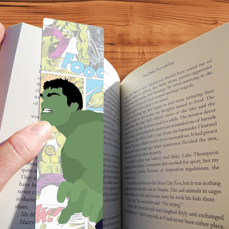 Avengers Bookmark - Etsy