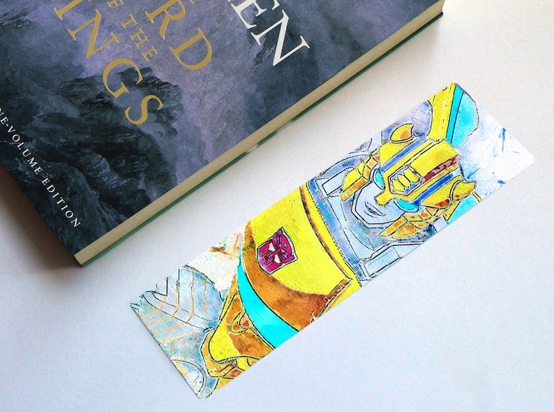 Bumblebee Transformers Bookmark Sketch Art - Etsy