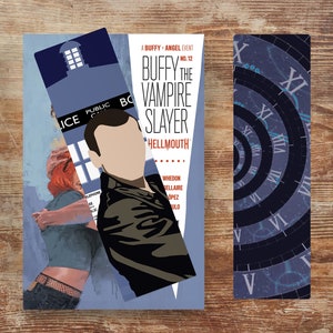 9th Doctor Who Handmade Sci-fi Bookmark With Minimalist Style Art Print ...