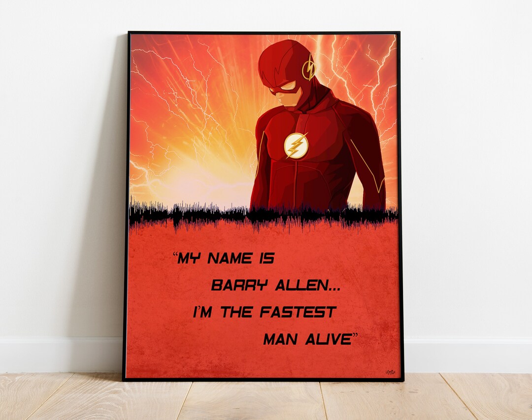 Justice League the Flash Custom Soundwave Minimalist Style Cult TV ...