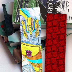 Bumblebee Transformers Bookmark Sketch Style Art Geeky Autobot Fan Gift ...