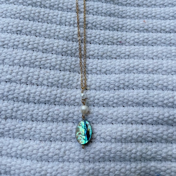 Abalone Necklace - Etsy