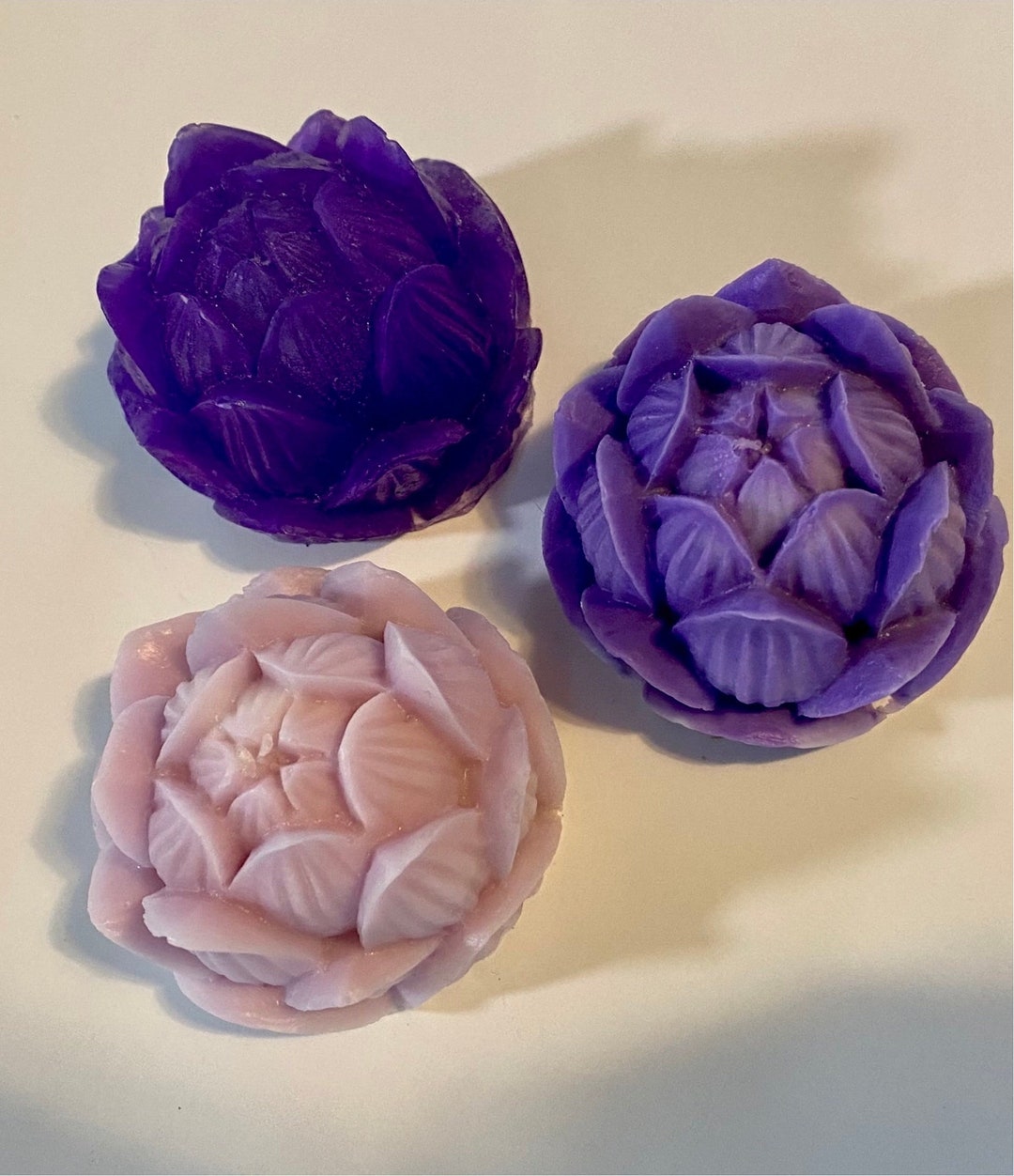 Lotus Flower Soap- 2.5 Oz. 2” Diameter X 2” Height - Etsy