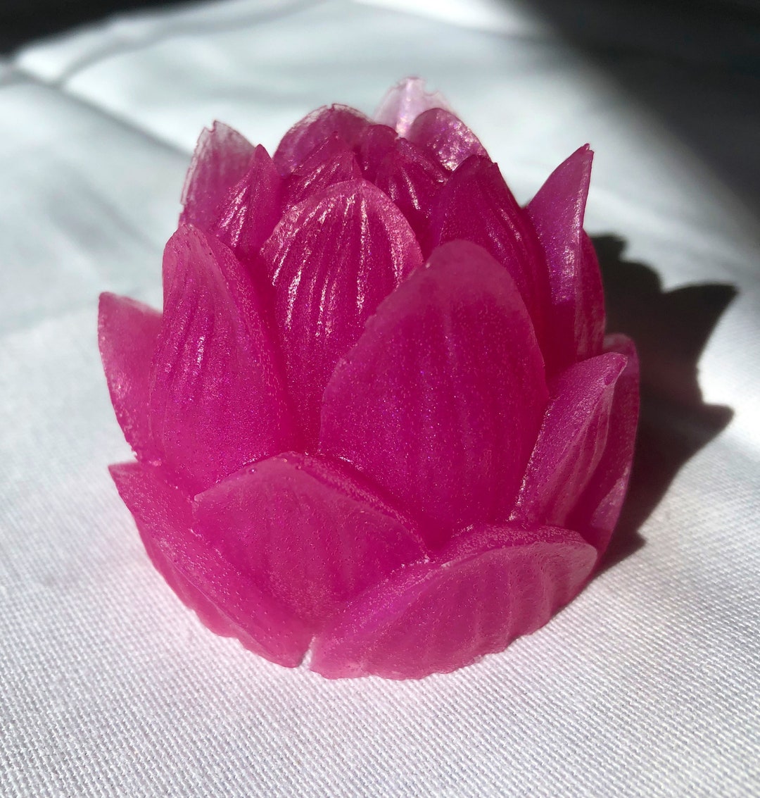 Lotus Flower Soap 2.5 Oz. 2 Diameter X 2 Height - Etsy
