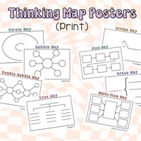 Thinking Map Posters (print) - Etsy