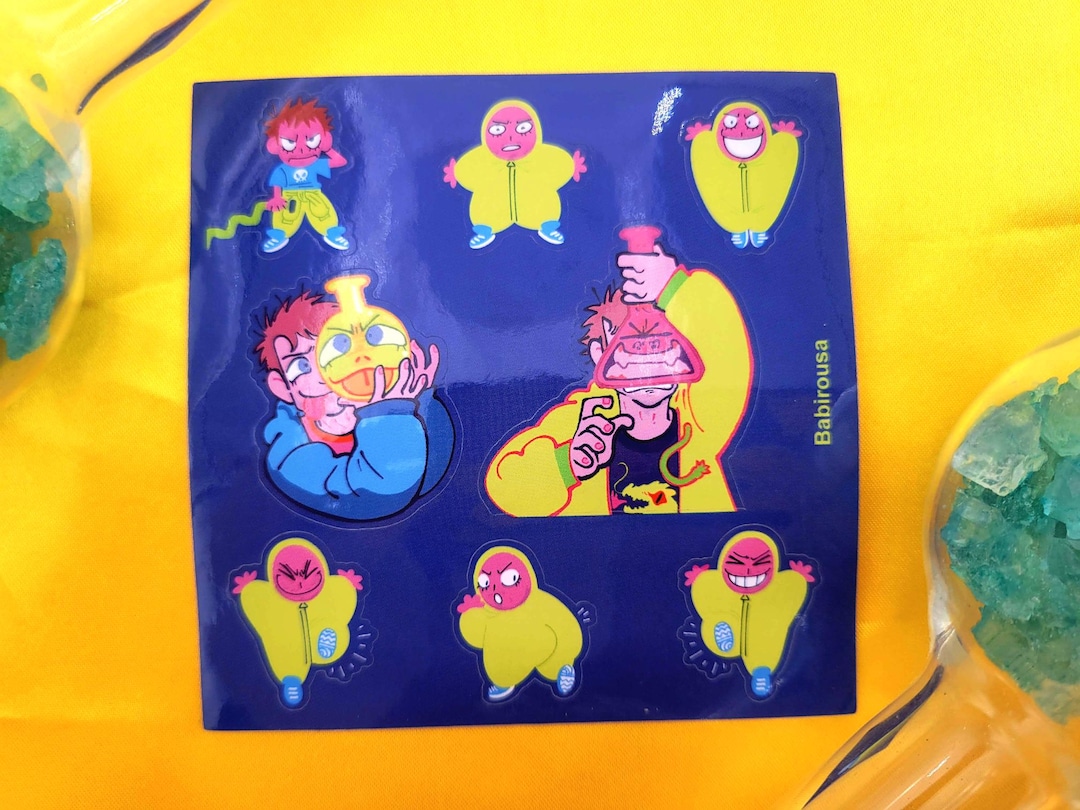 Jesse Silly Sticker Sheet - Etsy