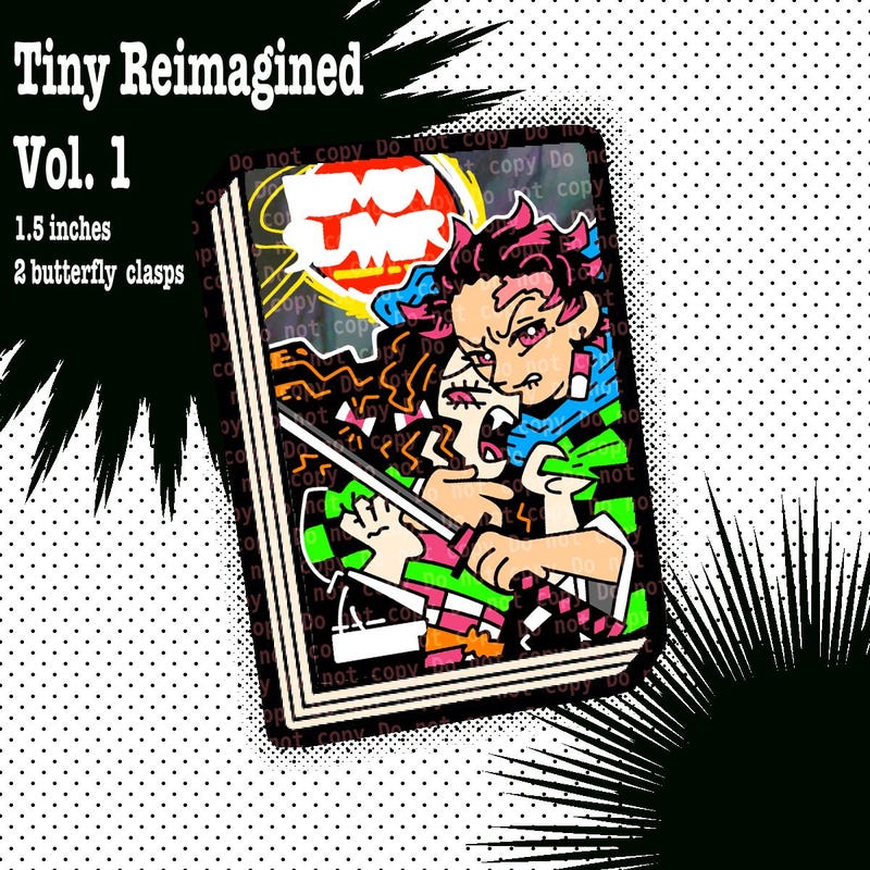 Demon Slayer Panels Manga - Etsy