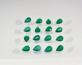 Natural Green Agate Triangle Shape Stones SIZE CHOICE Loose | Etsy