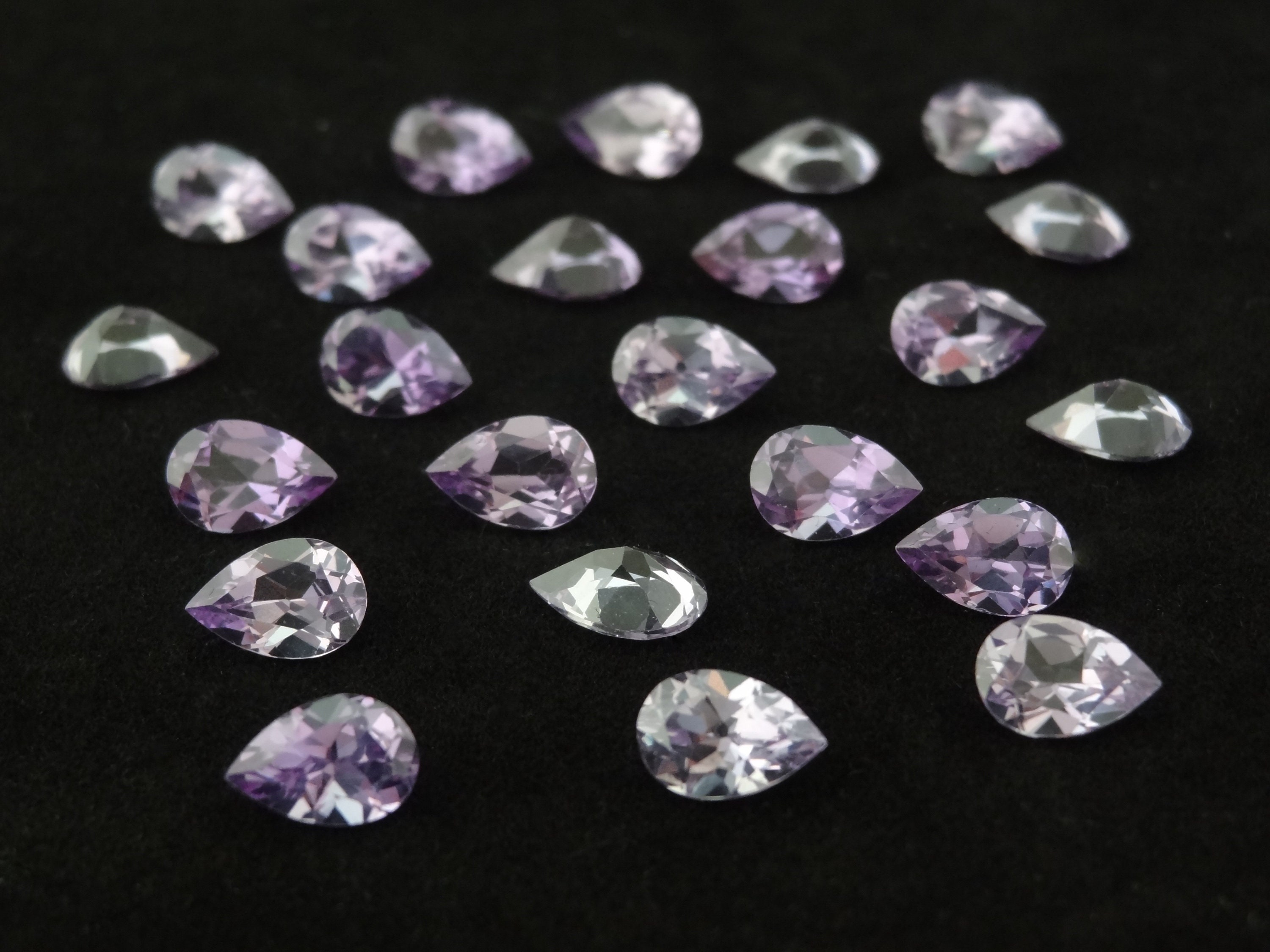 Alexandrite Pear Shape SIZE CHOICE Loose Stones Color Change - Etsy