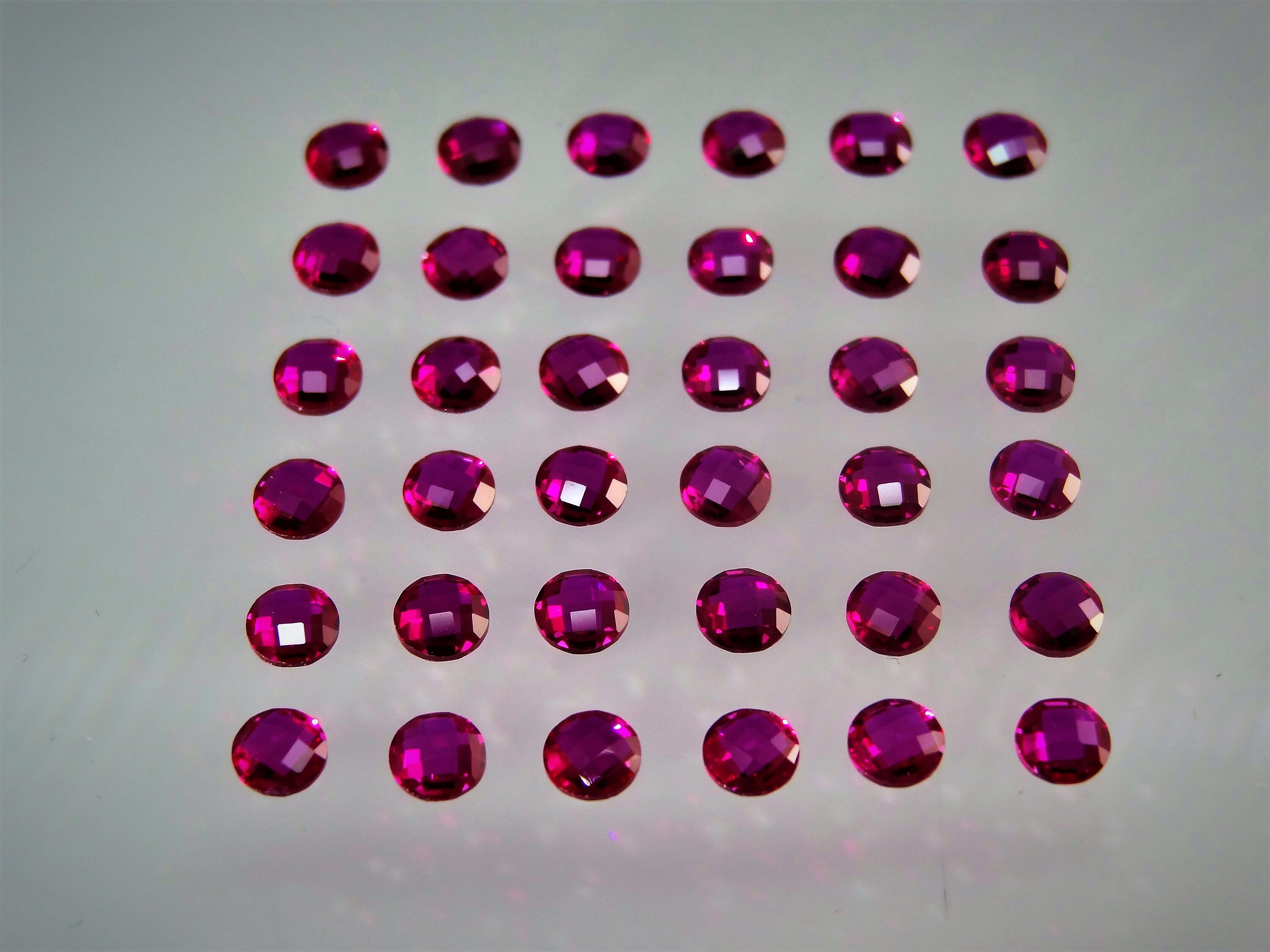 4mm Round Double Briolette Cut Color Choice Stones Loose Lab | Etsy