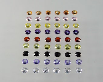 4mm Round Double Briolette Cut Color Choice Stones Loose Lab Created ...