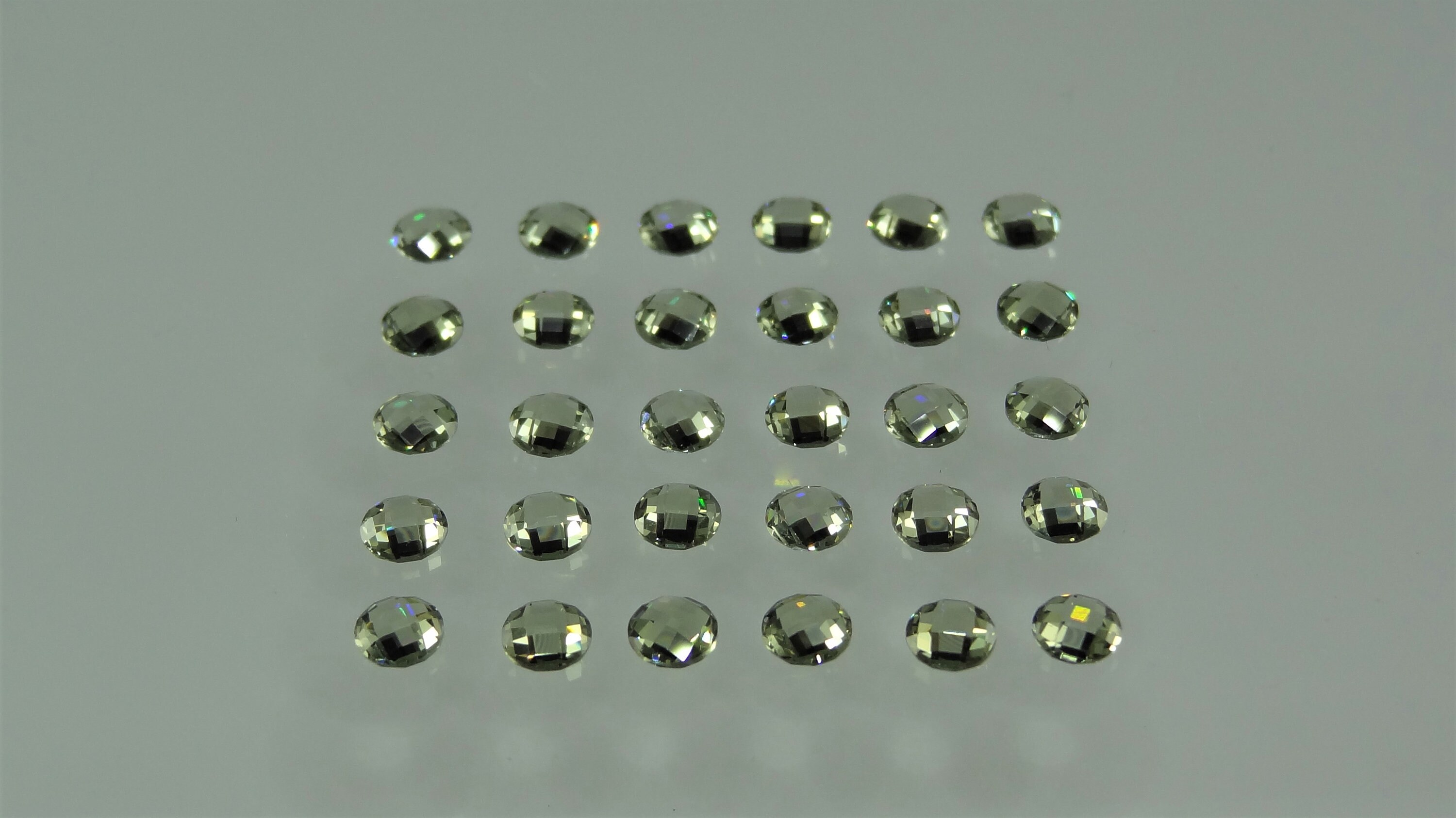 4mm Round Double Briolette Cut Color Choice Stones Loose Lab | Etsy