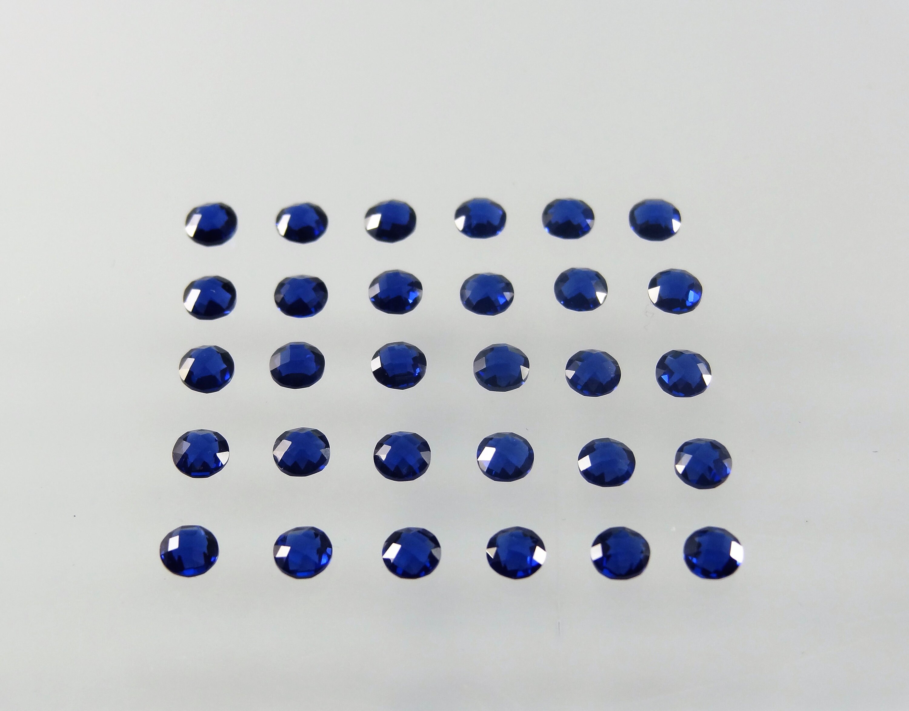 4mm Round Double Briolette Cut Color Choice Stones Loose Lab | Etsy