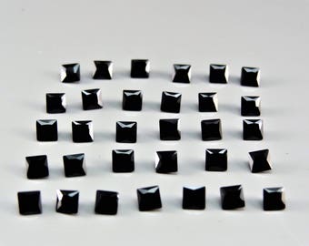 White CZ Baguette Princess Cut Shape SIZE CHOICE Loose Stones Cubic ...