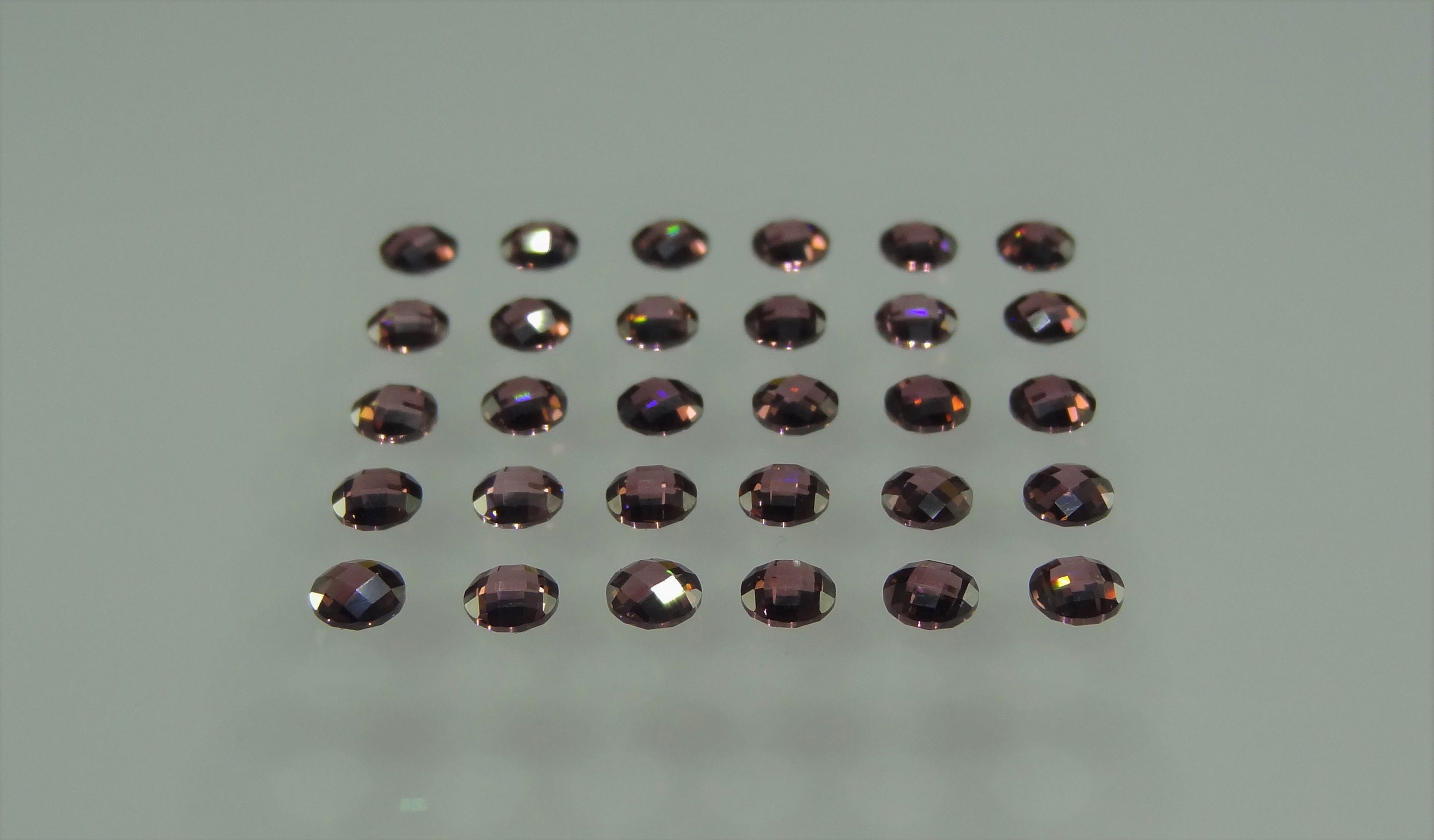 4mm Round Double Briolette Cut Color Choice Stones Loose Lab | Etsy