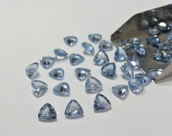 Aquamarine Trillion - Etsy