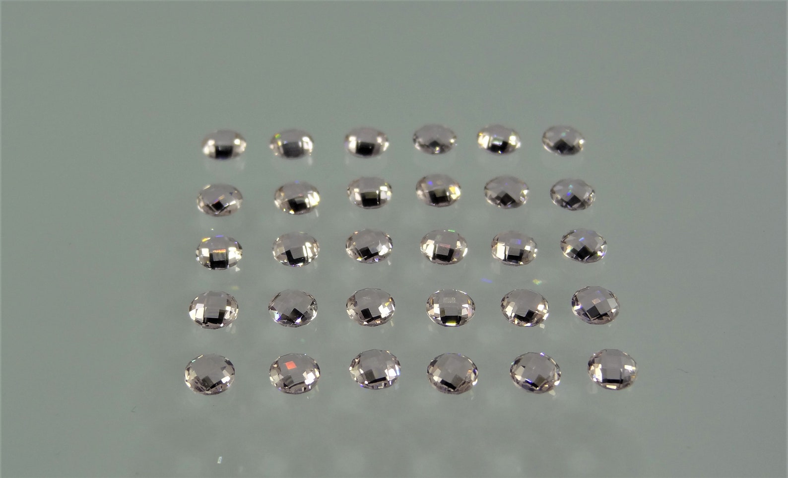 4mm Round Double Briolette Cut Color Choice Stones Loose Lab | Etsy