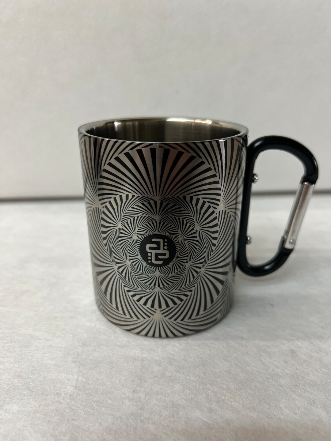 Vortex Portal - Stainless Steel Mug With Carabiner Clip Handle ...