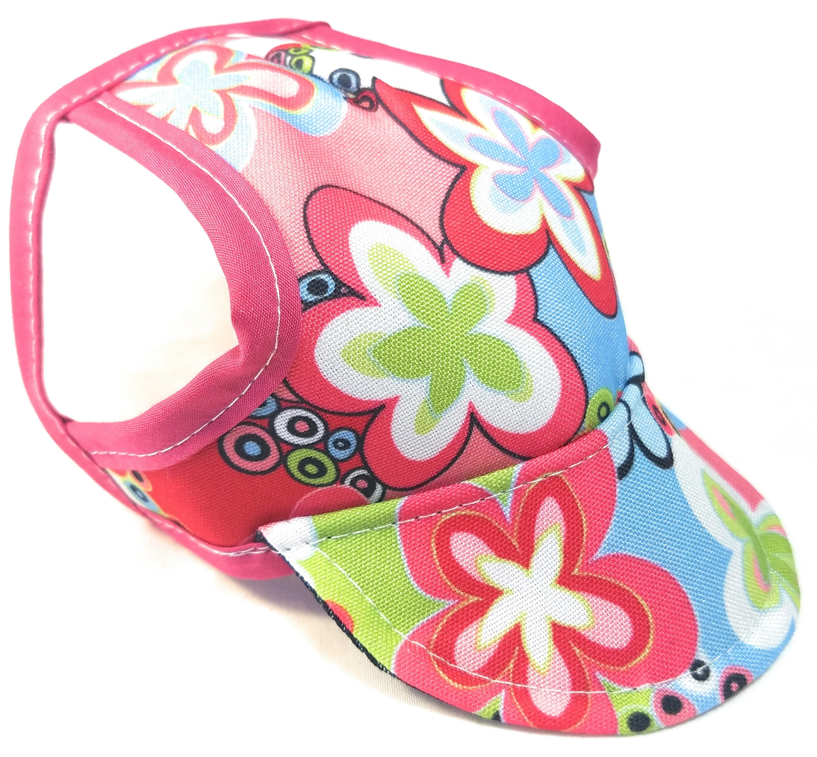 Dog Hat Pink Flower - Etsy
