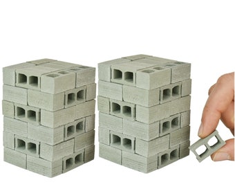 Miniature Concrete Blocks Made of Cement Premium Quality | Etsy