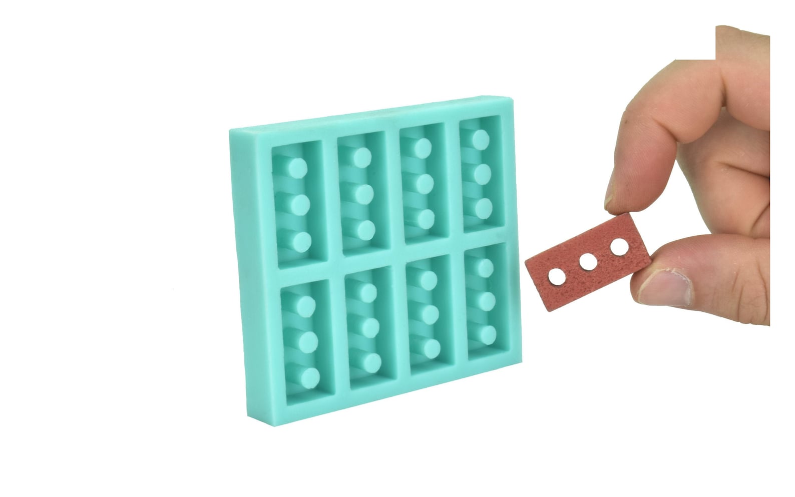 Mini Red Brick Mold, 1:6 Scale, Silicone Rubber. A Perfect Addition to ...