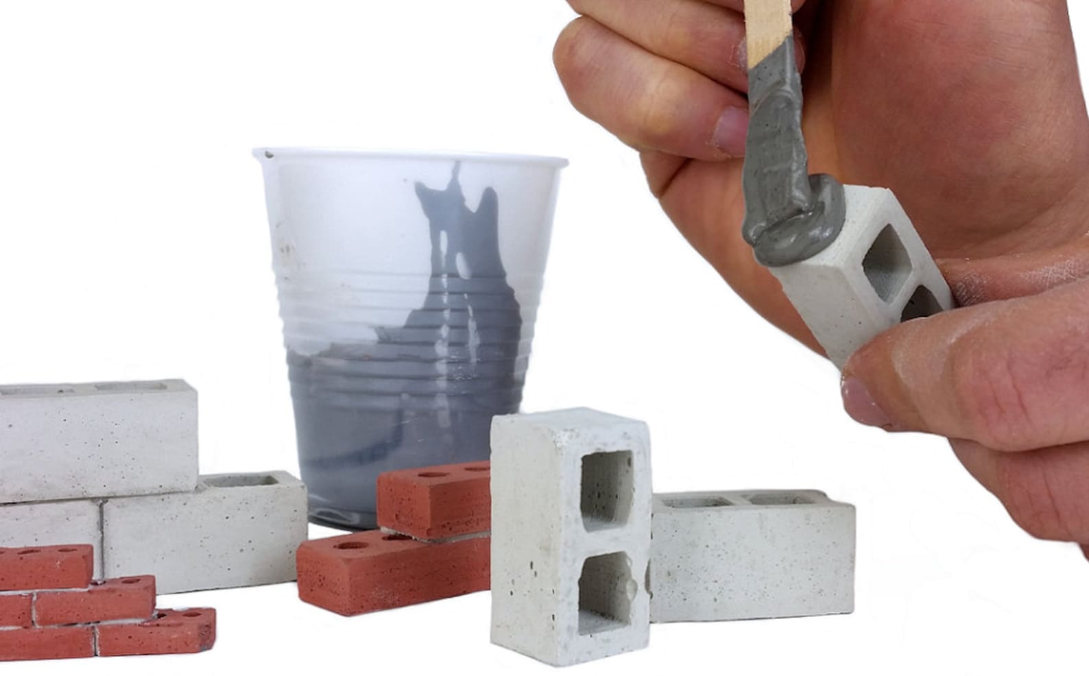 Miniature Concrete Blocks Made of Cement Premium Quality - Etsy