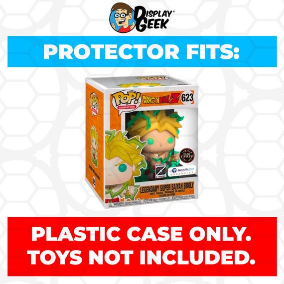 Pop Protector for 6 Inch Legendary Super Saiyan Broly 623 Super Size Funko Pop Etsy Australia