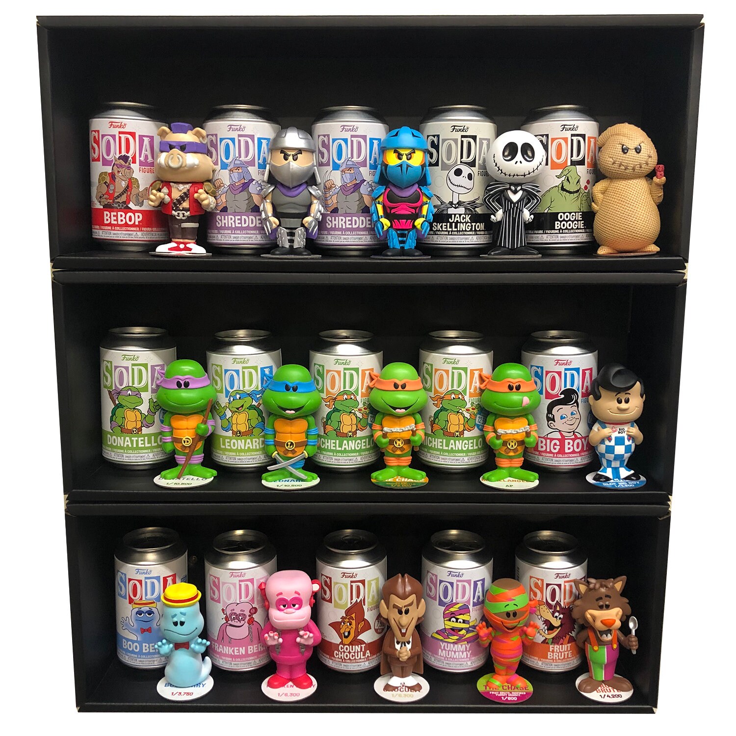 SODA 3 pack Single Row Display Cases for Funko Soda Wall - Etsy.de