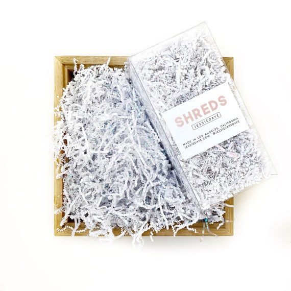 Blended Paper Shred Ice Queen Mailer Box Stuffing | Etsy