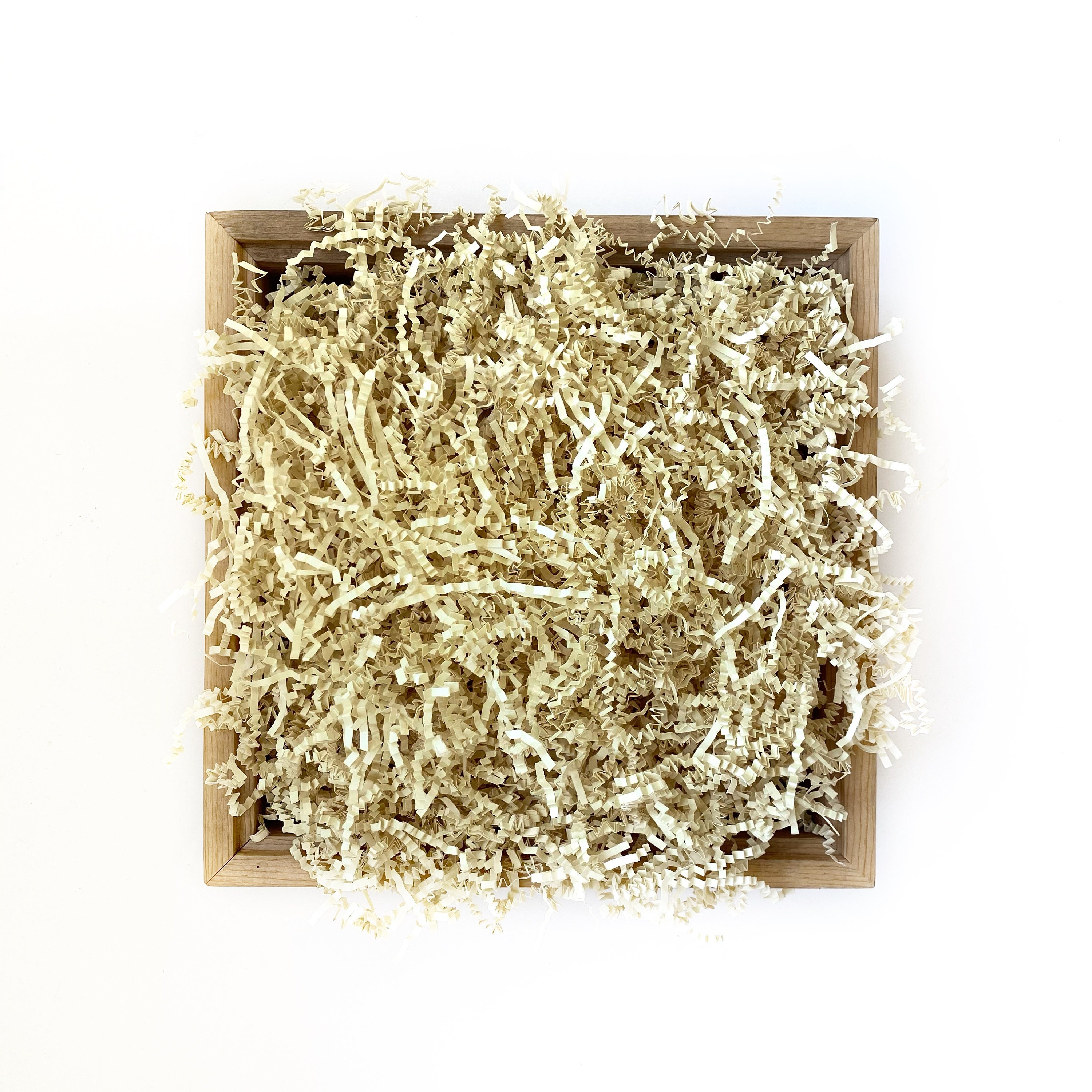 Basic Paper Shred Vanilla mailer Box Stuffing | Etsy New Zealand