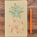 Pineapple Notebook | Pineapple Journal | Custom Sketchbook | Sketchbook ...
